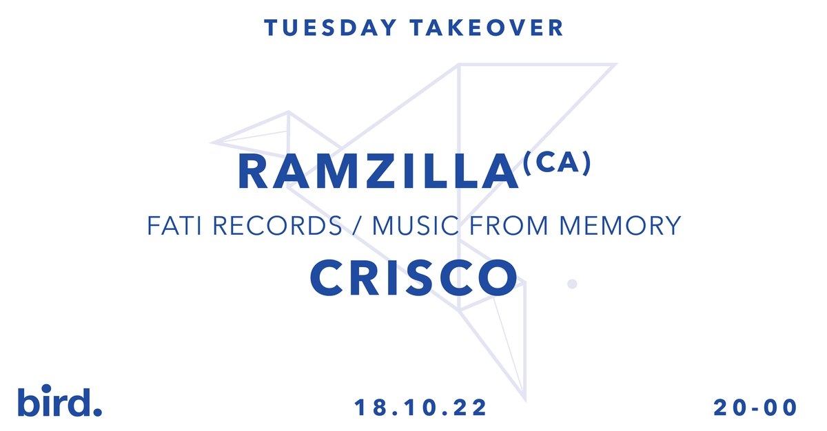 Tuesday Takeover: Ramzilla (CA) & Crisco – Highpass