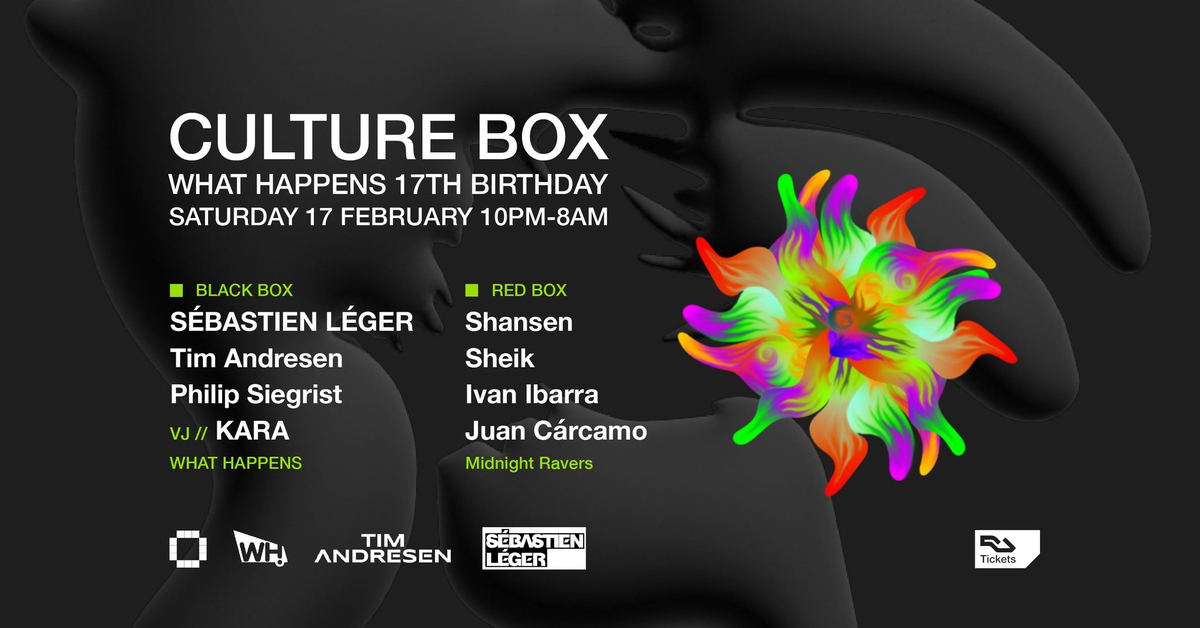 What Happens 17th Birthday: Sébastien Léger / Tim Andresen / Philip ...